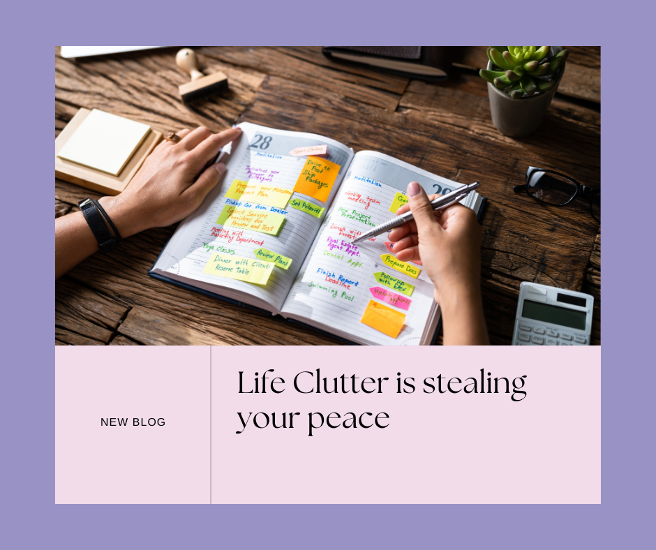 Life Clutter is Stealing Your Peace – ReclaimYou