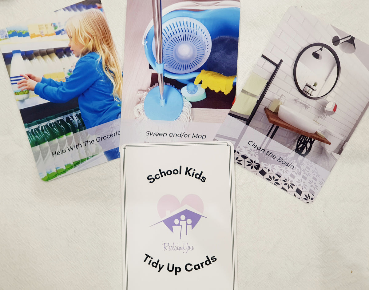 School Kids Task Cards – ReclaimYou